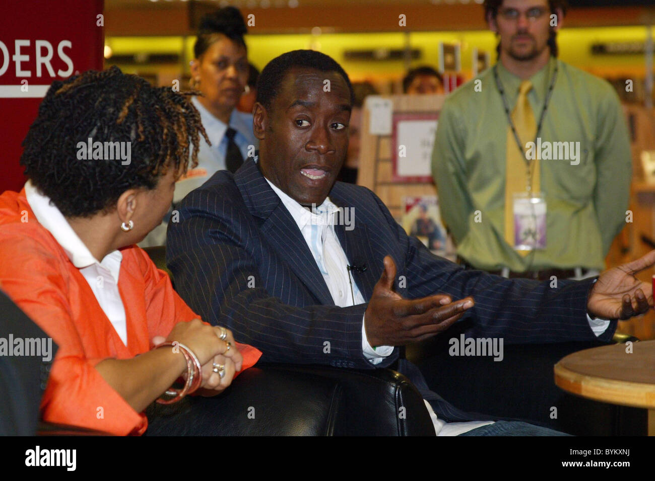 Don Cheadle 'Not On Our Watch' signing and discussion with Don Cheadle ...