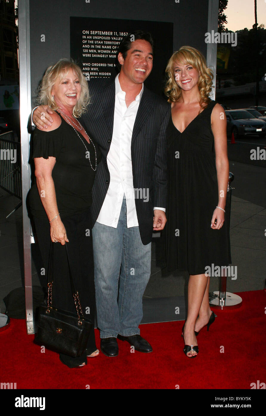 Sharon Cain, Dean Cain and Ashley Spencer Celebrity film screening of ...