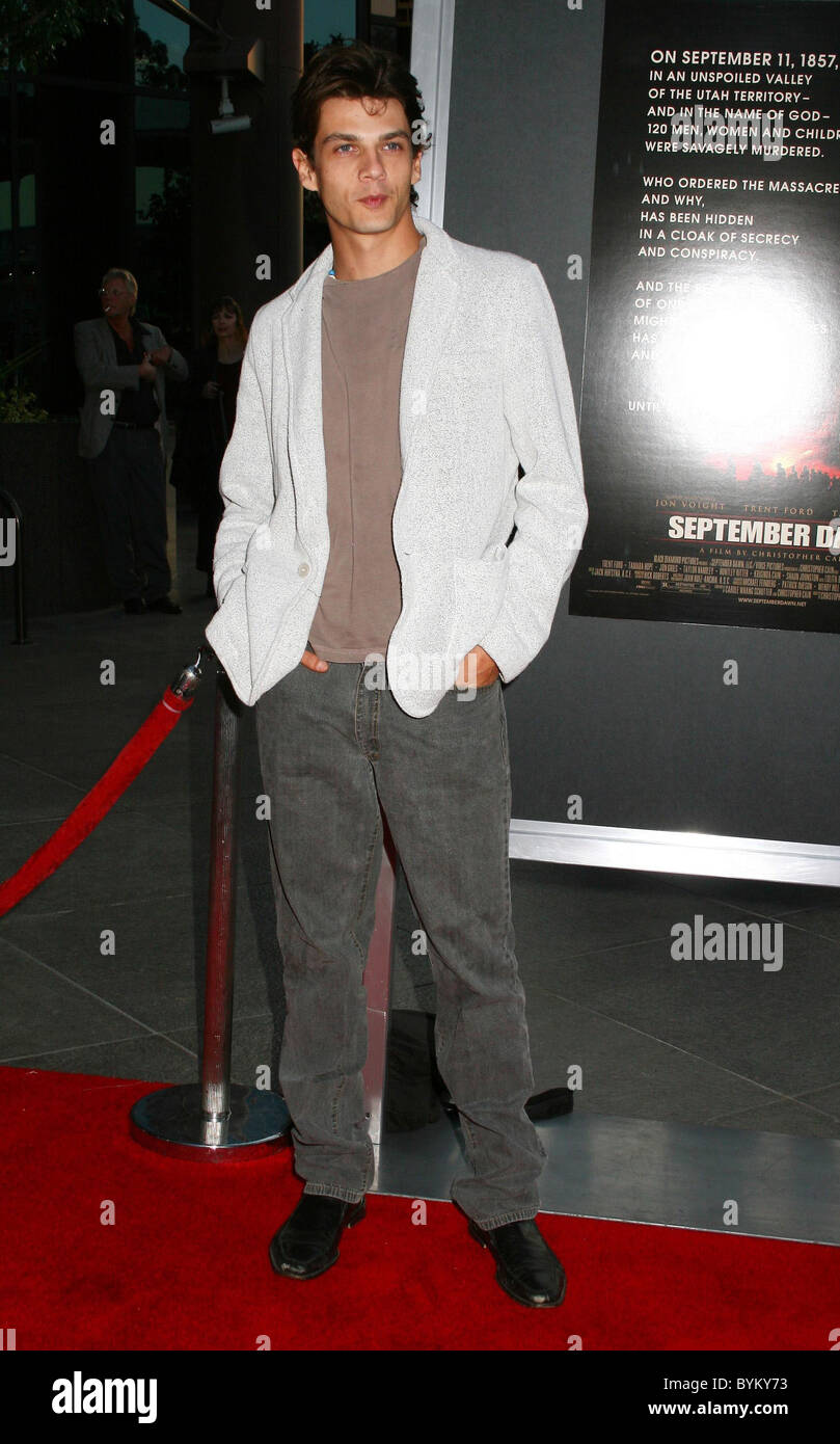 Trent Ford Celebrity film screening of 'September Dawn' held at the ...