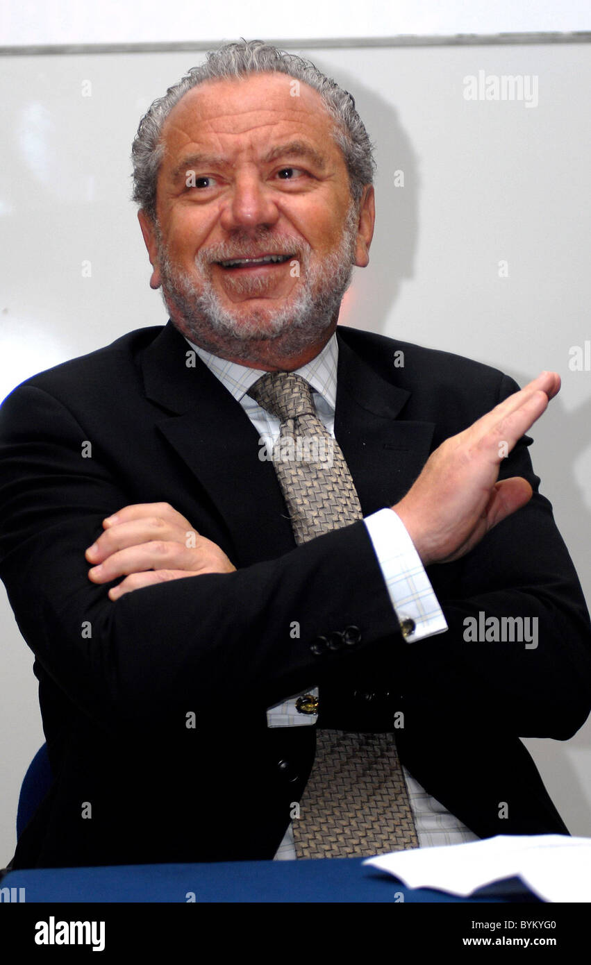 Sir Alan Sugar launches a new high-performance computer 'cluster ...