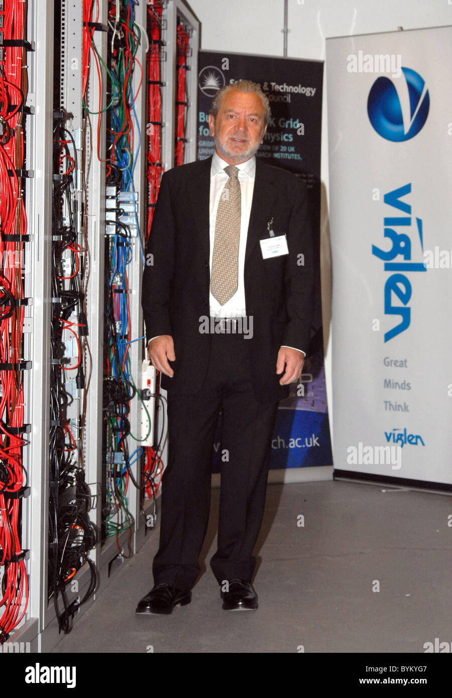 Sir Alan Sugar launches a new high-performance computer 'cluster ...