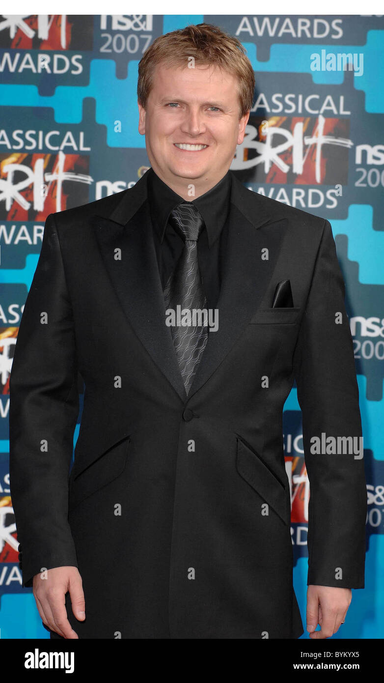 Aled Jones The Classical Brit Awards 2007 at Royal Albert Hall ...