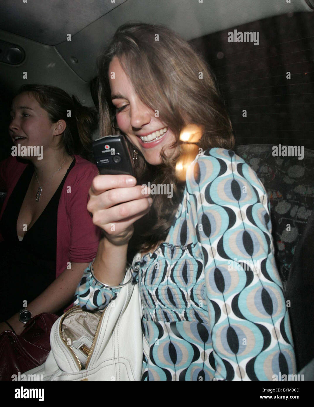 Kate Middleton on a nightout with three girlfriends at Club Mahikim ...