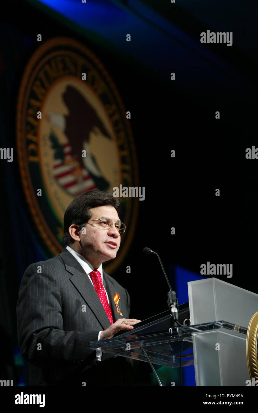 Attorney General Alberto Gonzales The Attorney General speaking at the ...