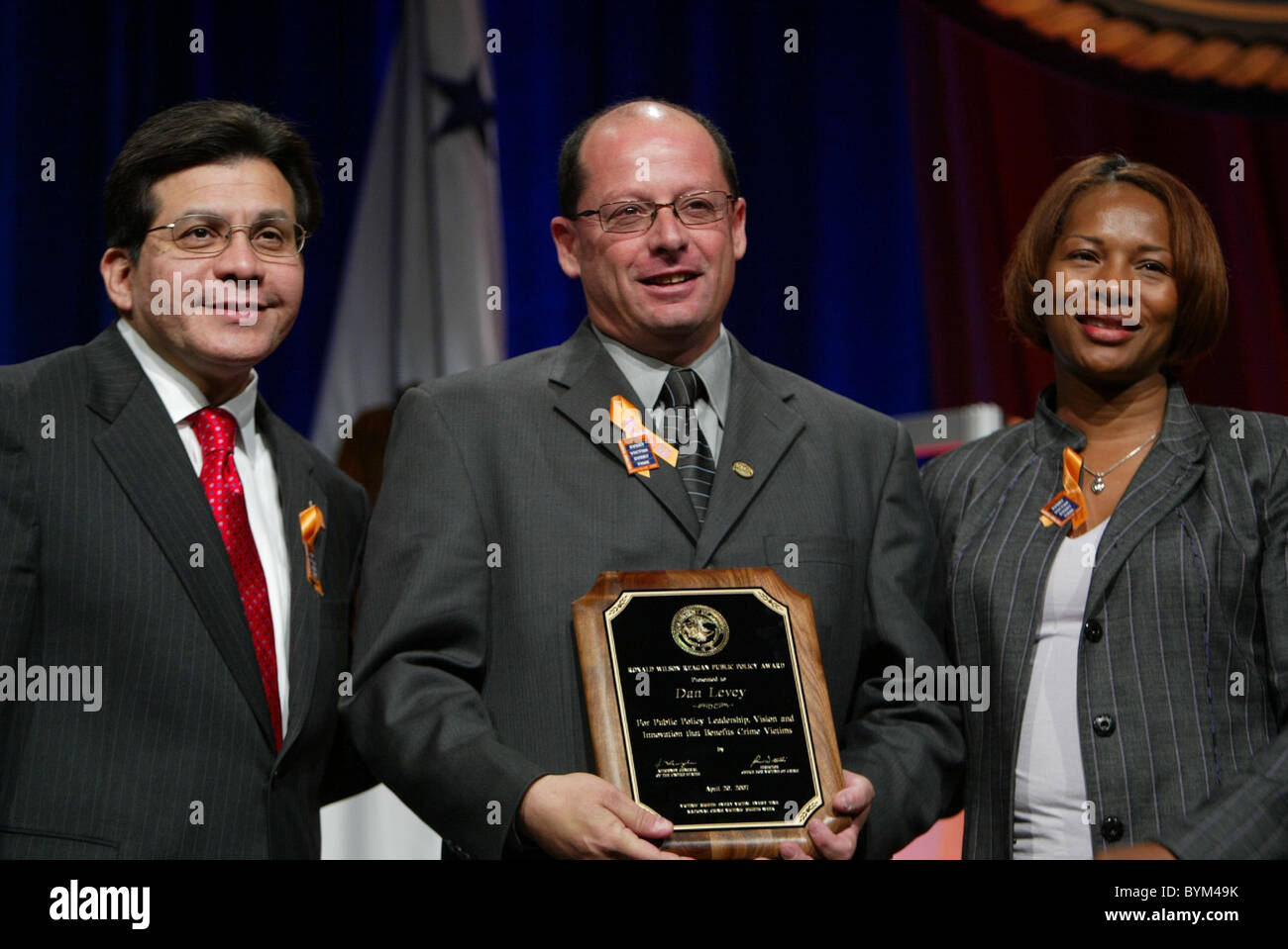 Attorney General Alberto Gonzales, Dan Levey and Regina Schofield The ...