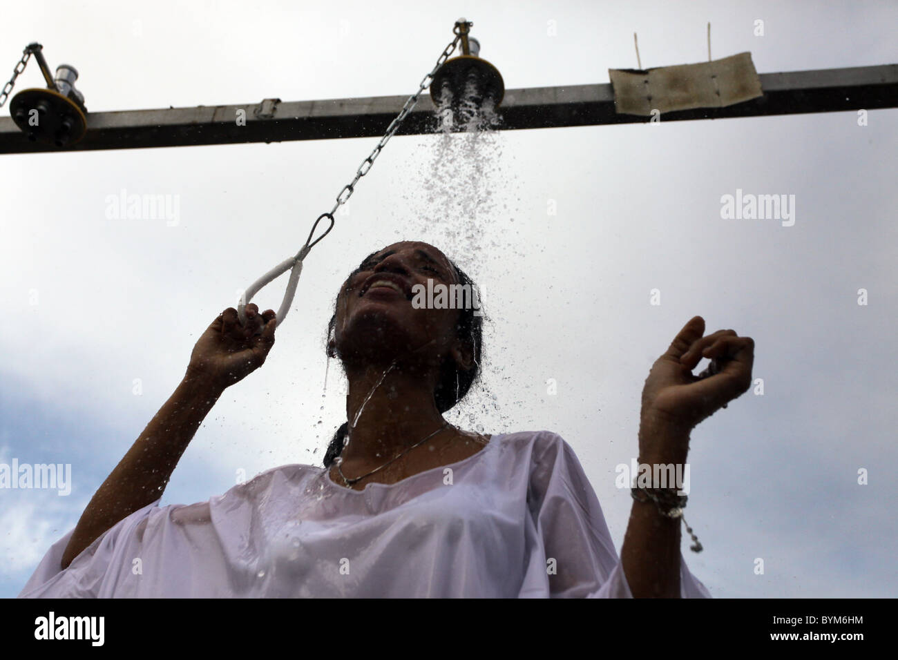 Community Shower High Resolution Stock Photography and Images - Alamy