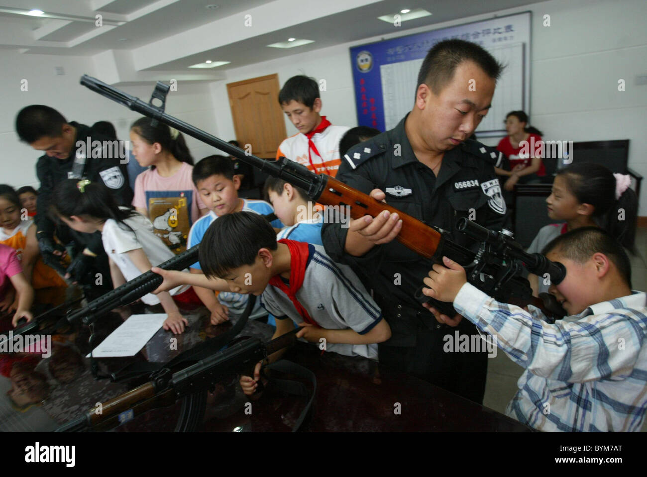* GUN LESSON Forget double Maths class and toiling away in the science ...