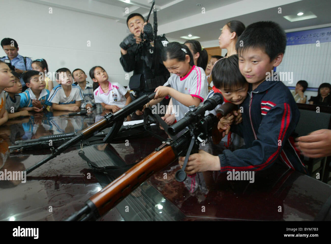* GUN LESSON Forget double Maths class and toiling away in the science ...