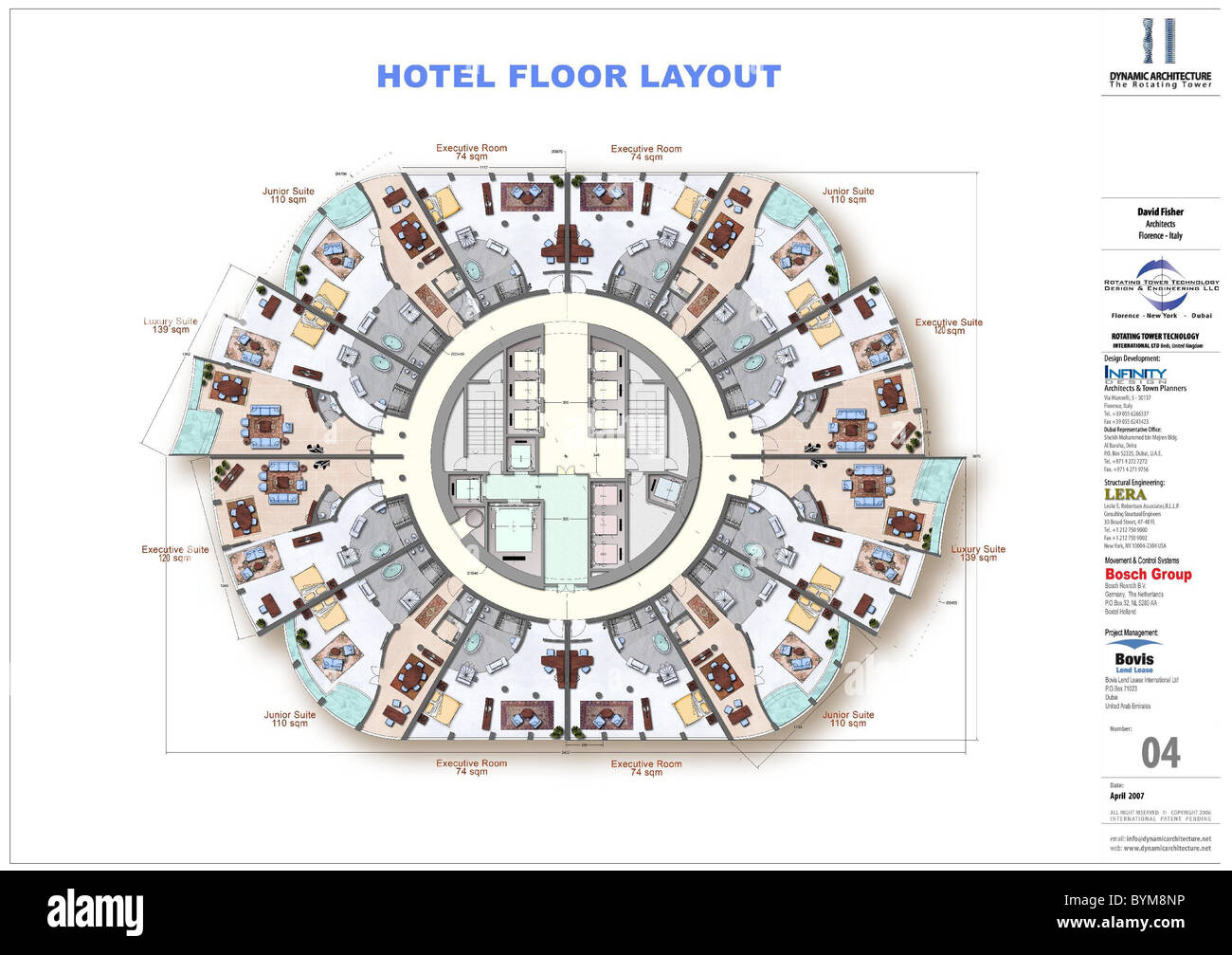 ROTATING TOWER BLOCK This incredible rotating tower is called The ...