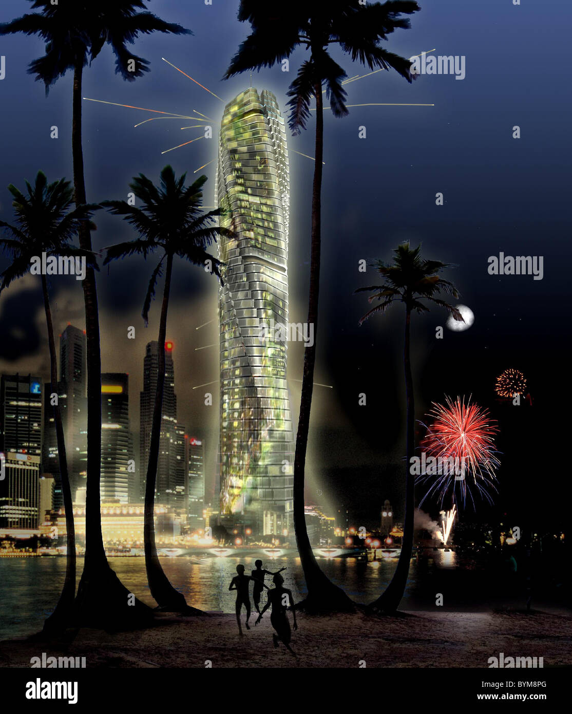 ROTATING TOWER BLOCK This incredible rotating tower is called The ...