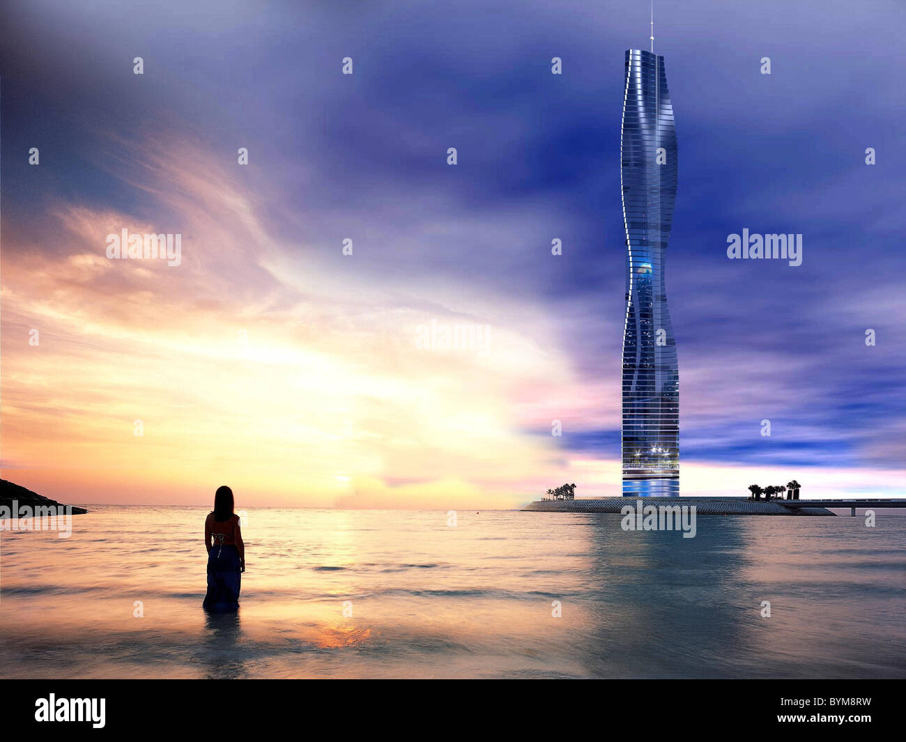 ROTATING TOWER BLOCK This incredible rotating tower is called The ...