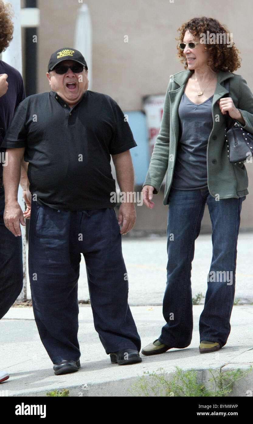 Danny DeVito and wife Rhea Pearlman It's always sunny in Los Angeles ...