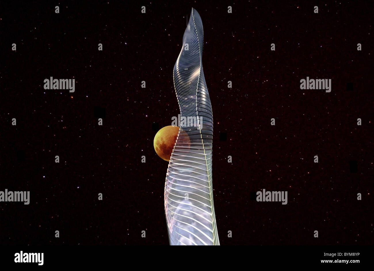 ROTATING TOWER BLOCK This incredible rotating tower is called The ...