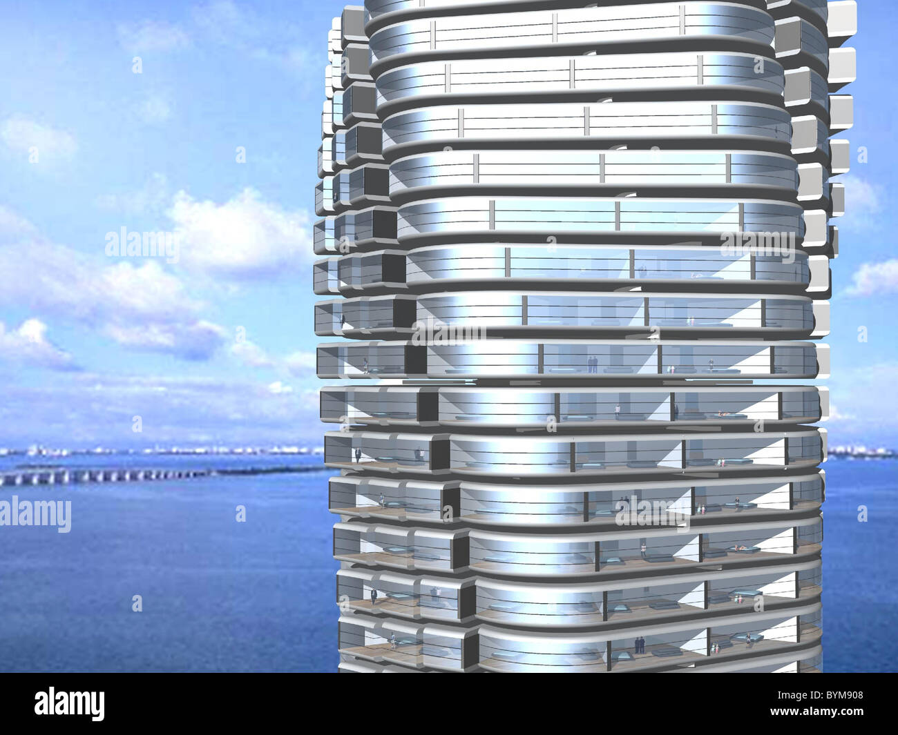 ROTATING TOWER BLOCK This incredible rotating tower is called The ...