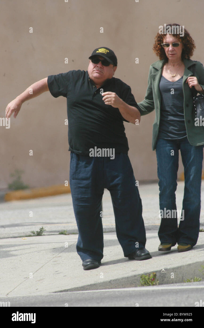 Danny DeVito and wife Rhea Pearlman It's always sunny in Los Angeles ...
