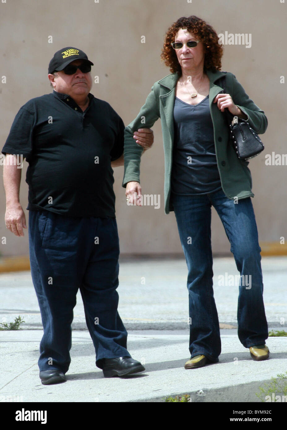 Danny DeVito and wife Rhea Pearlman It's always sunny in Los Angeles ...
