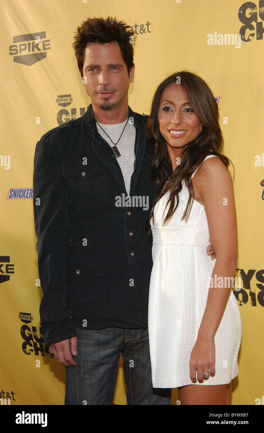 Chris Cornell and Vicky Karayi First Annual Spike TV's "Guy Choice ...