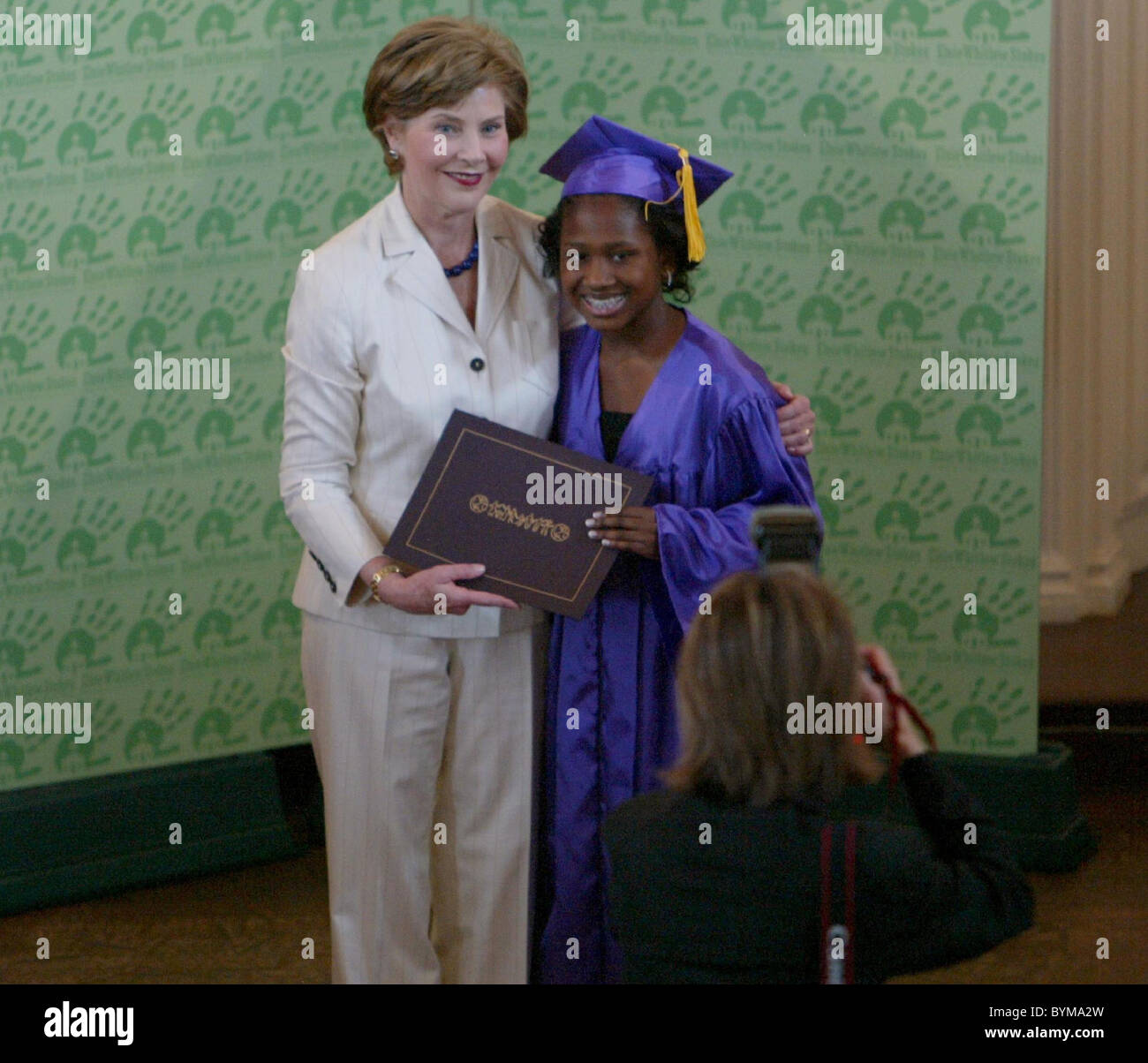 First Lady Laura Bush was the keynote speaker at Elsie Whitlow Stokes ...