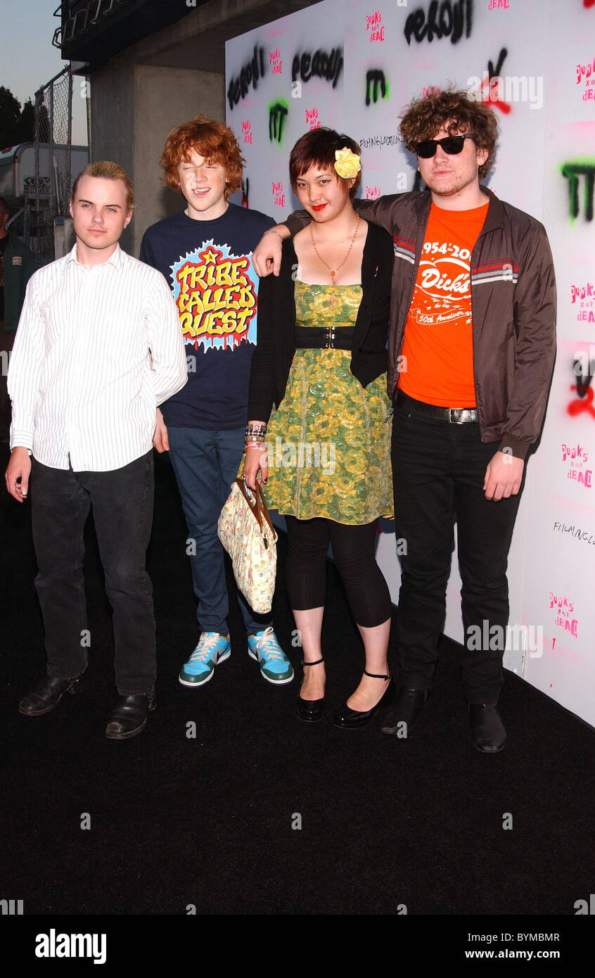 The Diffs 'Punk's Not Dead' premiere held at the Henry Fonda Theater ...