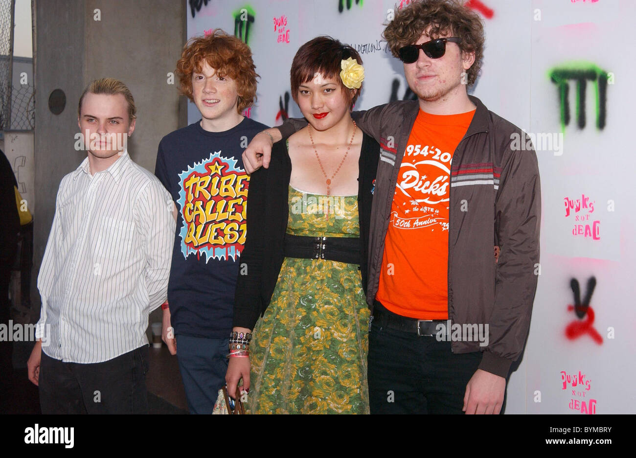 The Diffs 'Punk's Not Dead' premiere held at the Henry Fonda Theater ...