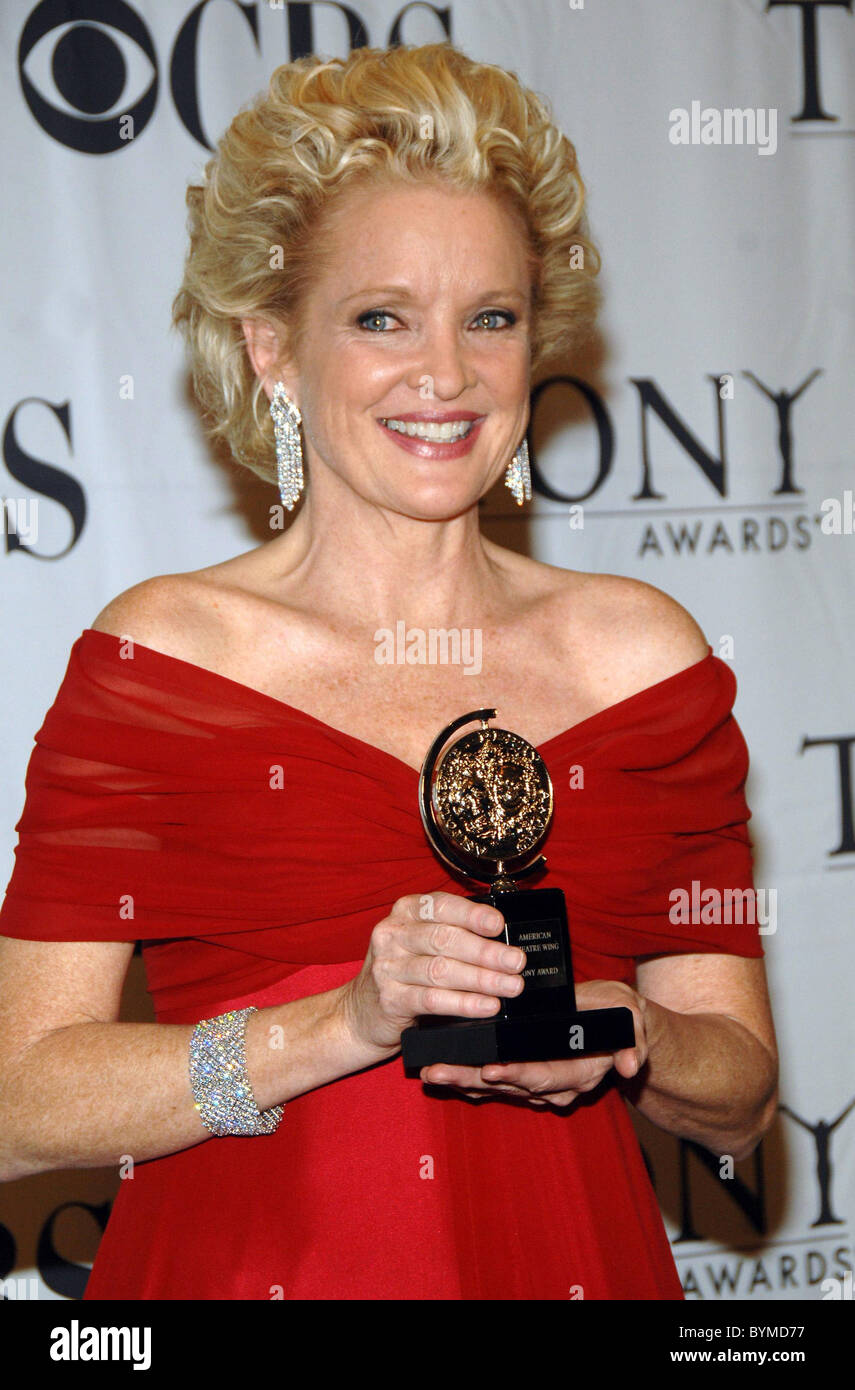 Christine Ebersole 2007 Tony Awards held at Radio City Music Hall - Press Room New York City ...