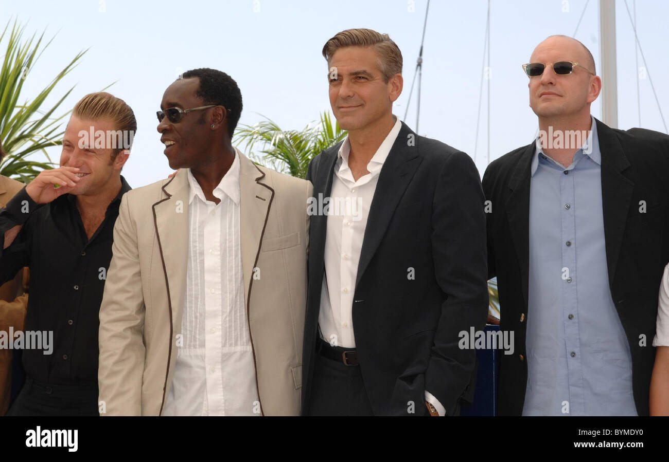 Scott Caan, Don Cheadle, George Clooney and Steven Soderbergh 2007 ...