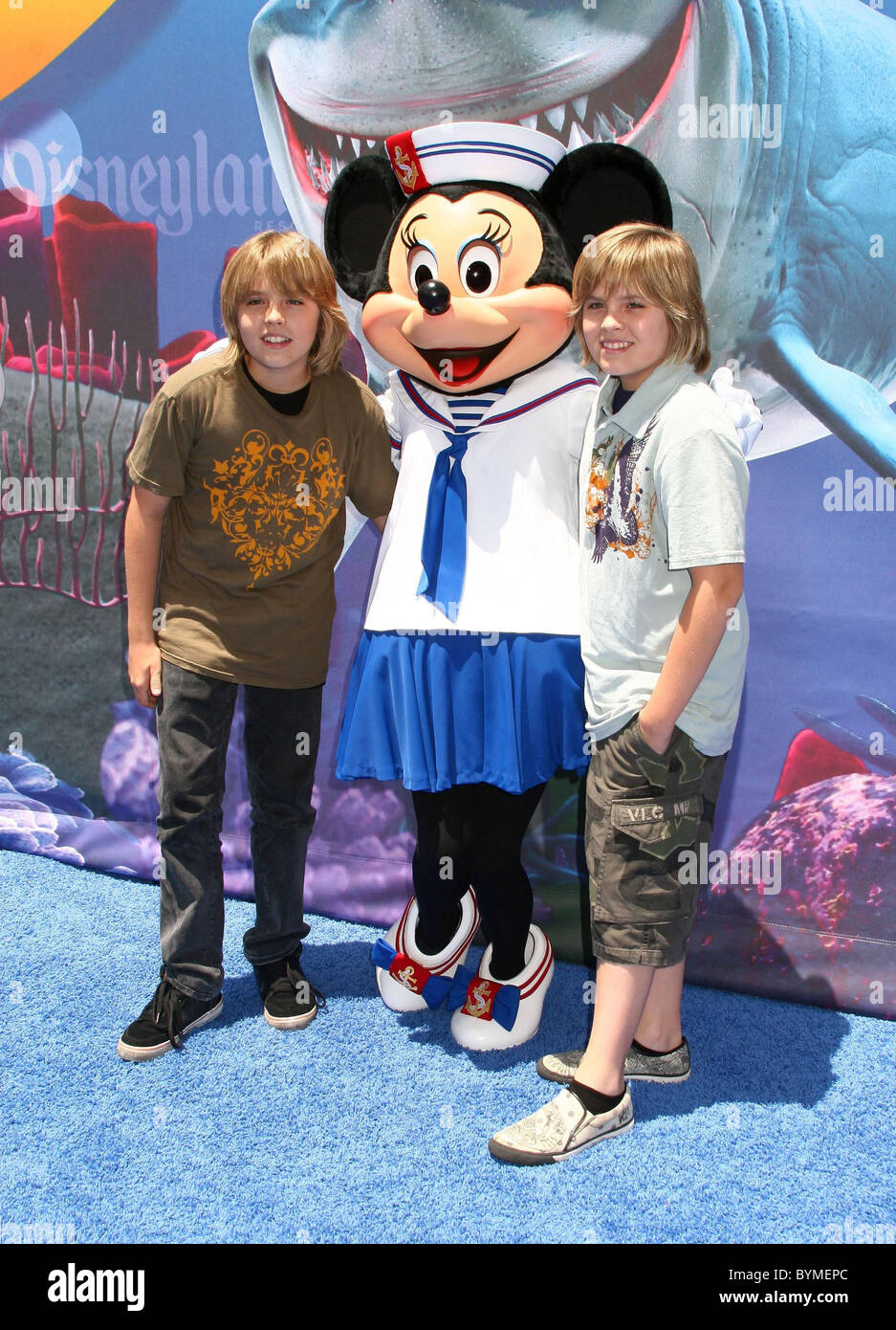 Cole Sprouse and Dylan Sprouse 'Finding Nemo Submarine Voyage' opening ...