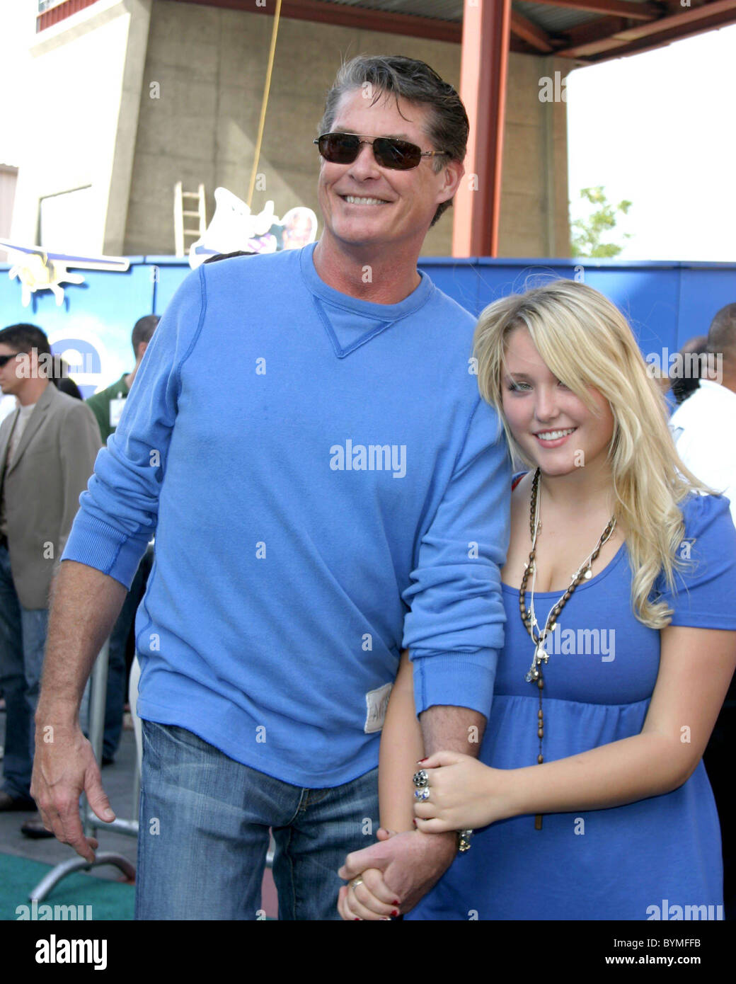 David Hasselhoff & daughter Hayley World Premiere of 'Evan Almighty' at ...