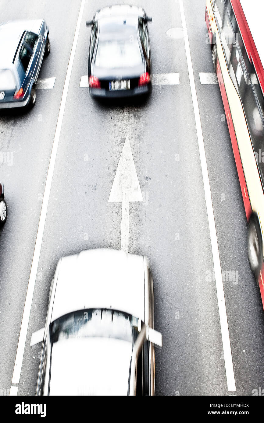 City with the biggest traffic jams in Europe Stock Photo - Alamy