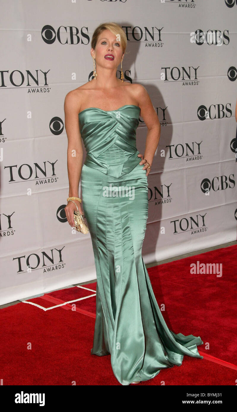 Christina Applegate 2007 Tony Awards held at Radio City Music Hall ...