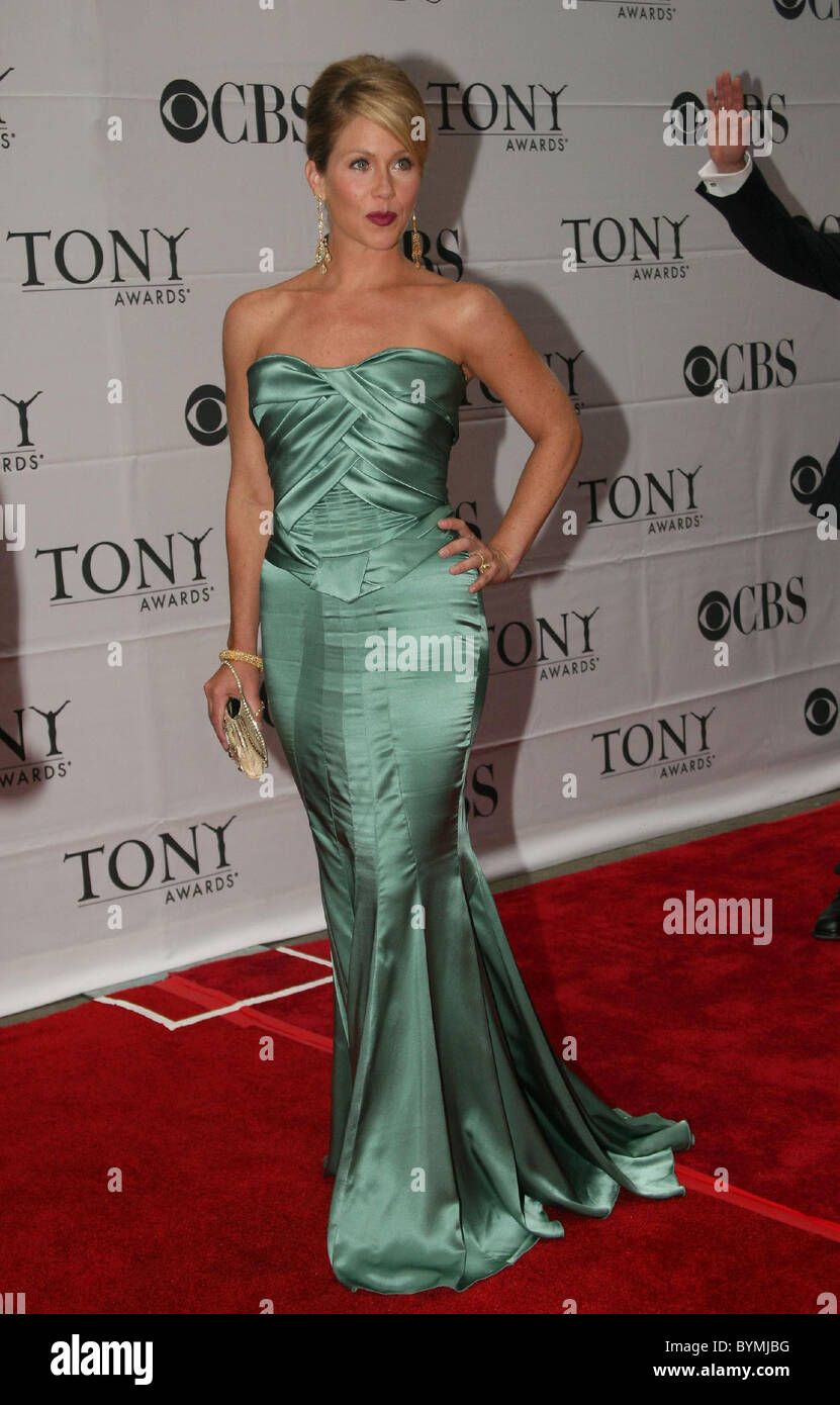 Christina Applegate 2007 Tony Awards held at Radio City Music Hall ...