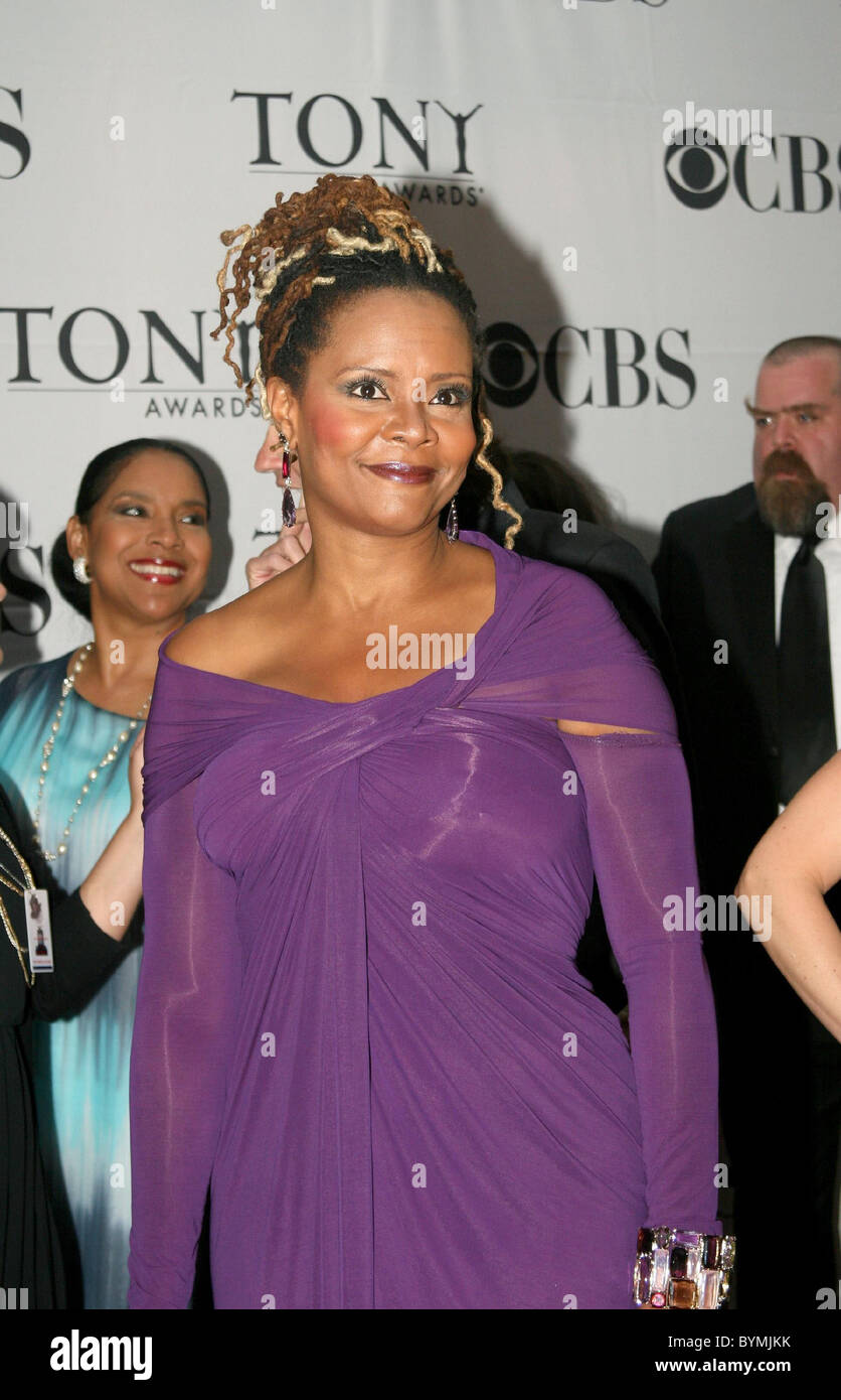 Tonya Pinkins 2007 Tony Awards held at Radio City Music Hall - Arrivals ...