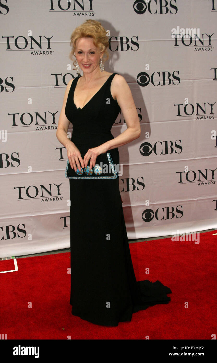 Jan Maxwel 2007 Tony Awards held at Radio City Music Hall - Arrivals ...
