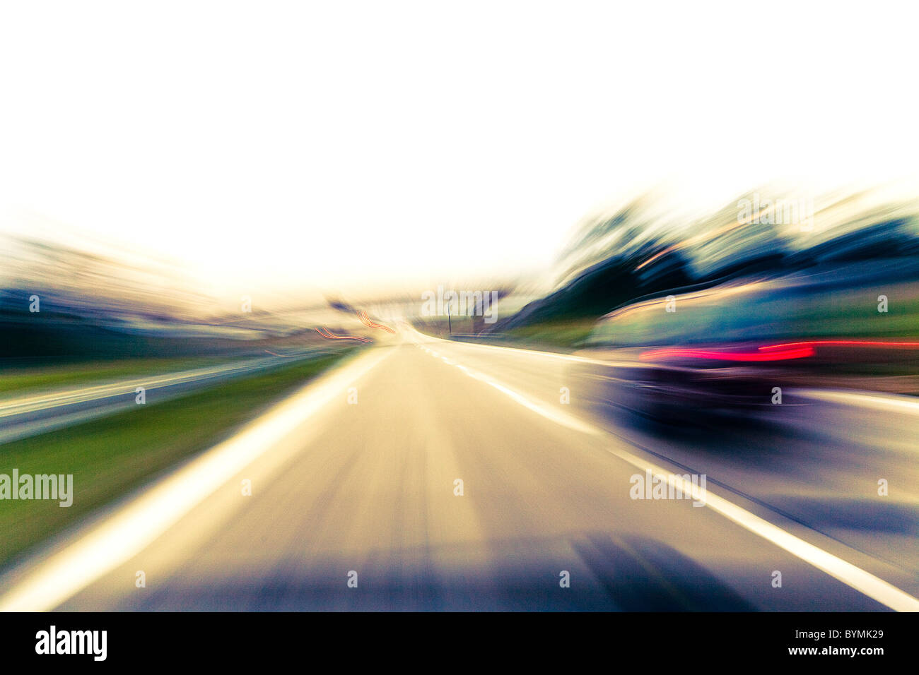 Fast moving car hi-res stock photography and images - Alamy
