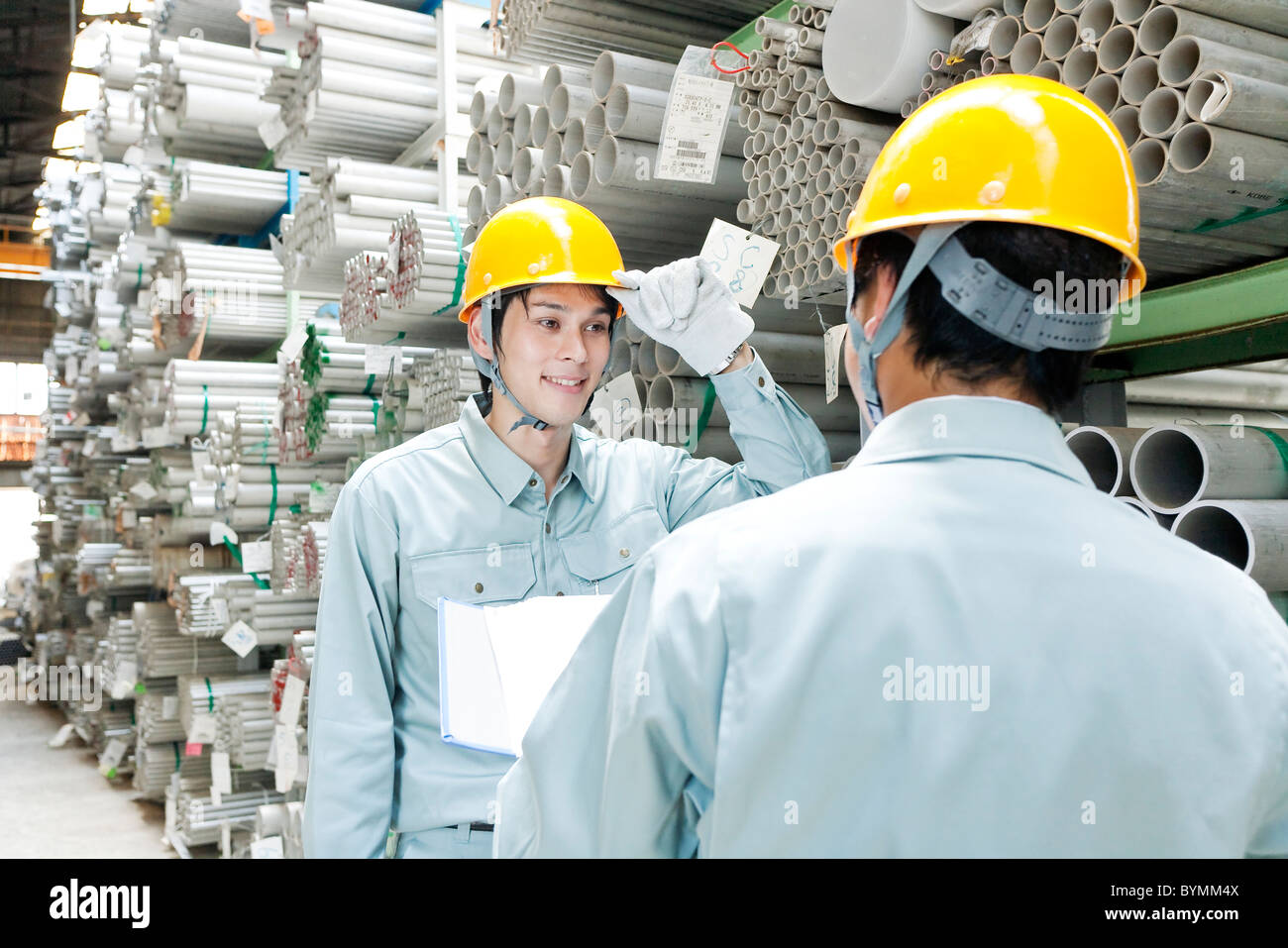 Construction workers looking other hi-res stock photography and images ...