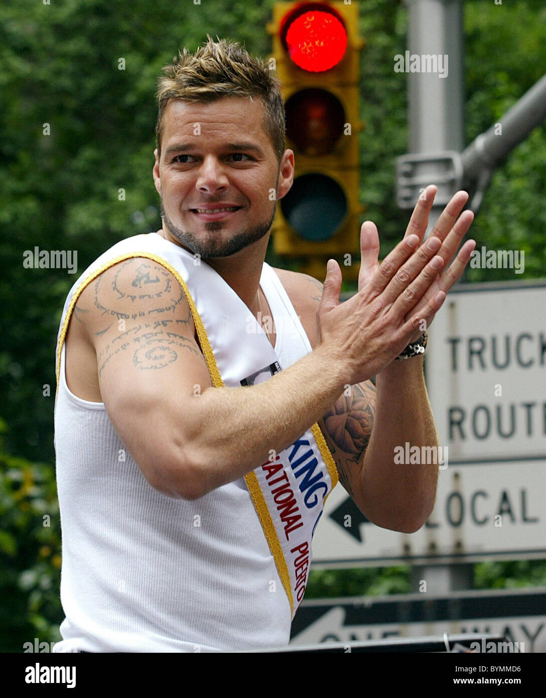 Ricky Martin The 50th annual National Puerto Rican Day parade along 5th ...