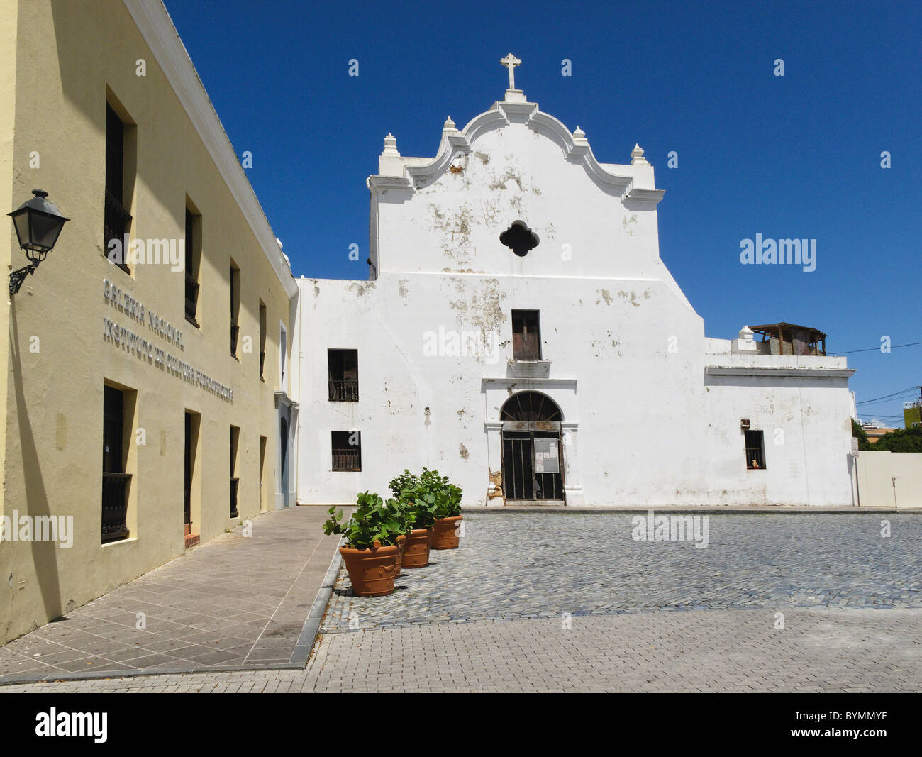 View of the San Jose Church, Old San Juan, Puerto Rico Stock Photo - Alamy