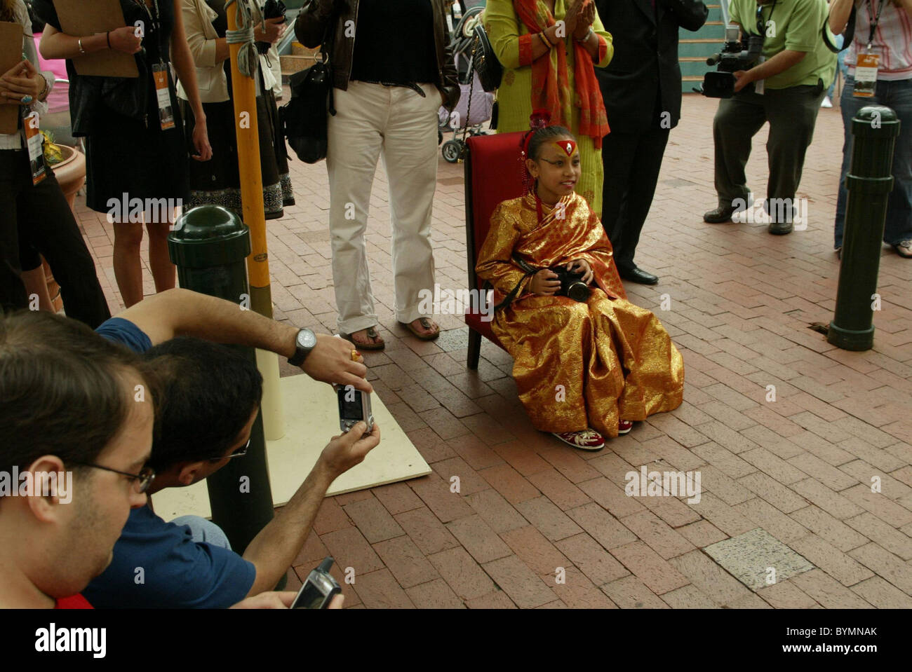 The Living Goddess is a documentary by British filmakers, Marc Hawker ...