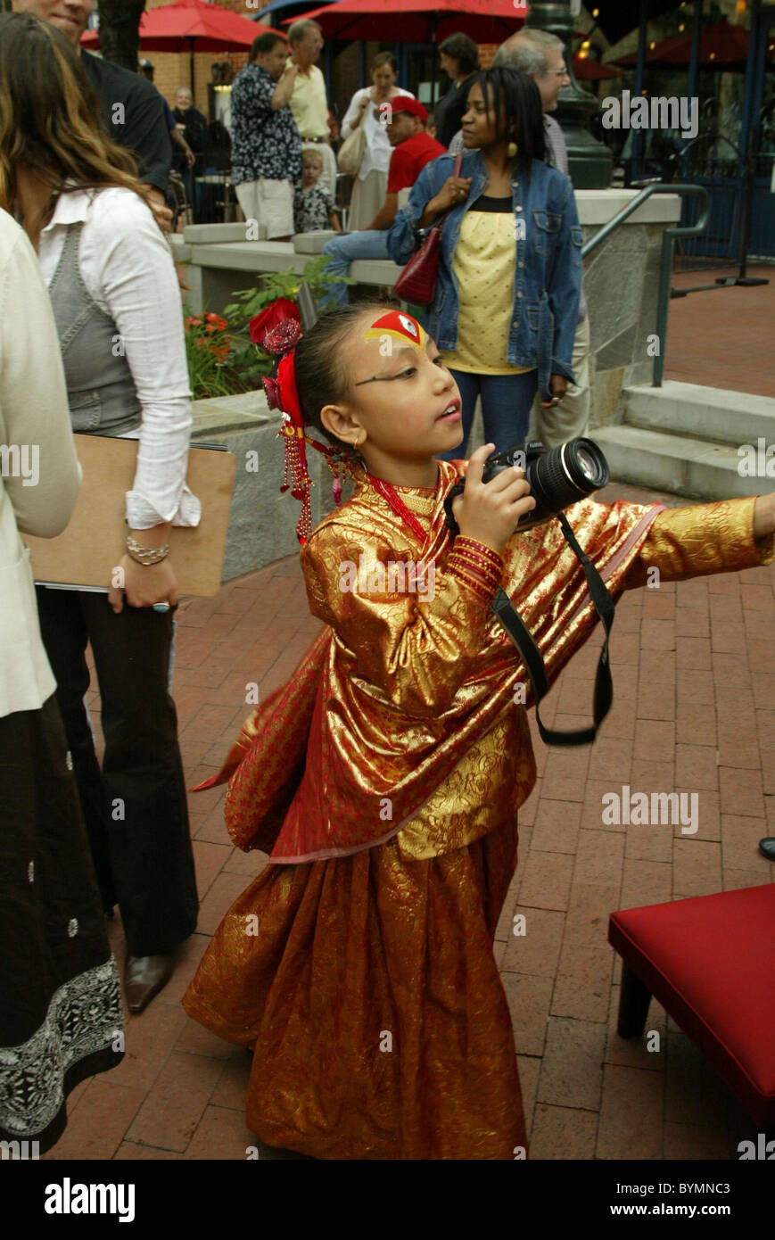The Living Goddess is a documentary by British filmakers, Marc Hawker ...