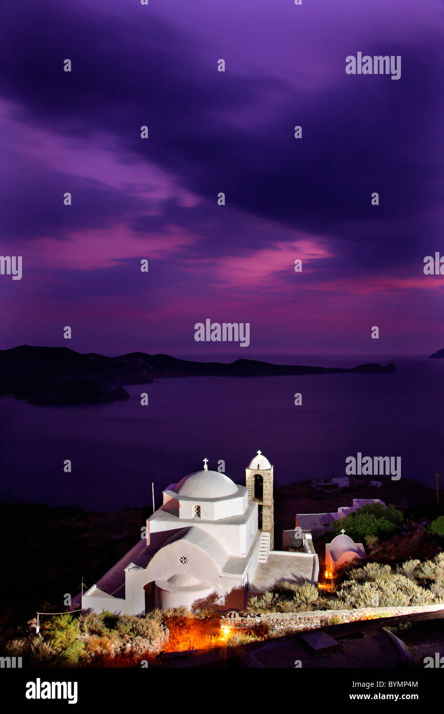 Panagia Thalassitra ("Virgin Mary of the Seas") church, above Plaka ...