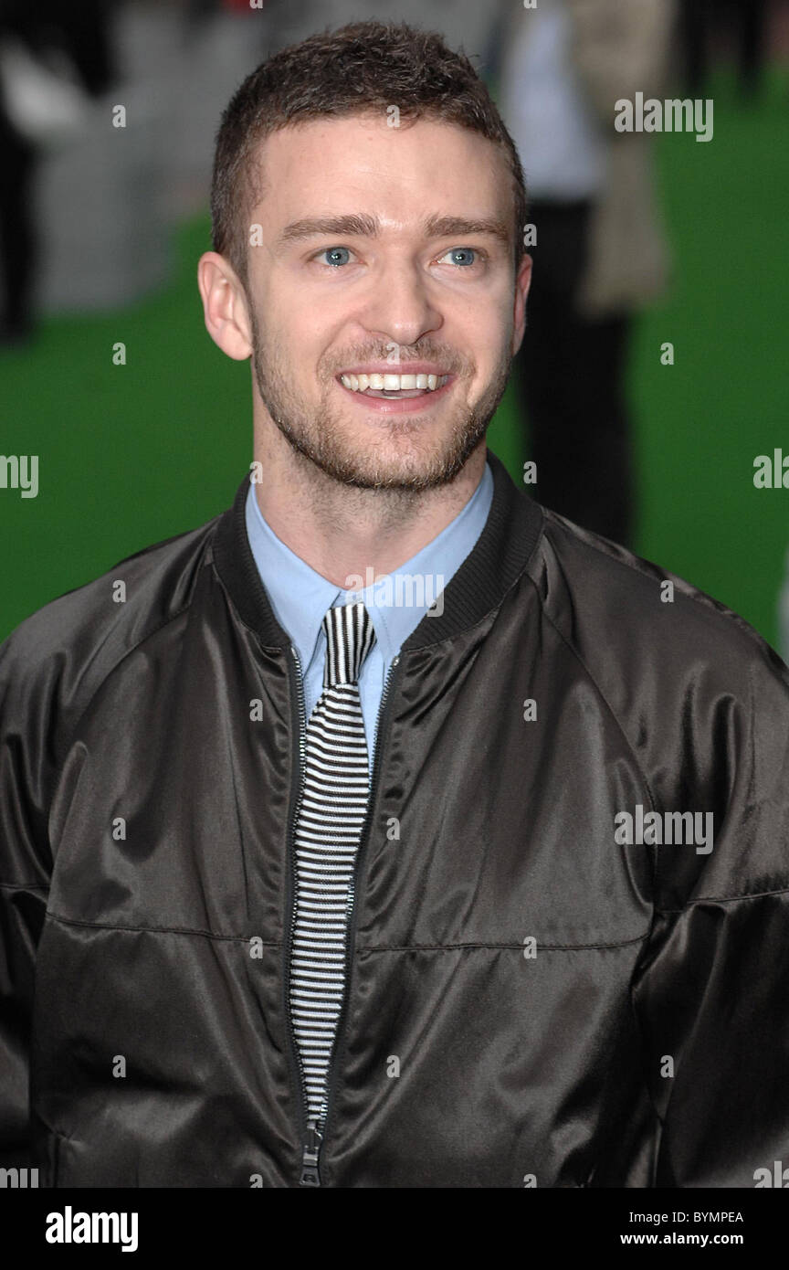 Justin Timberlake 'Shrek the Third' UK film premiere held at the Odeon ...