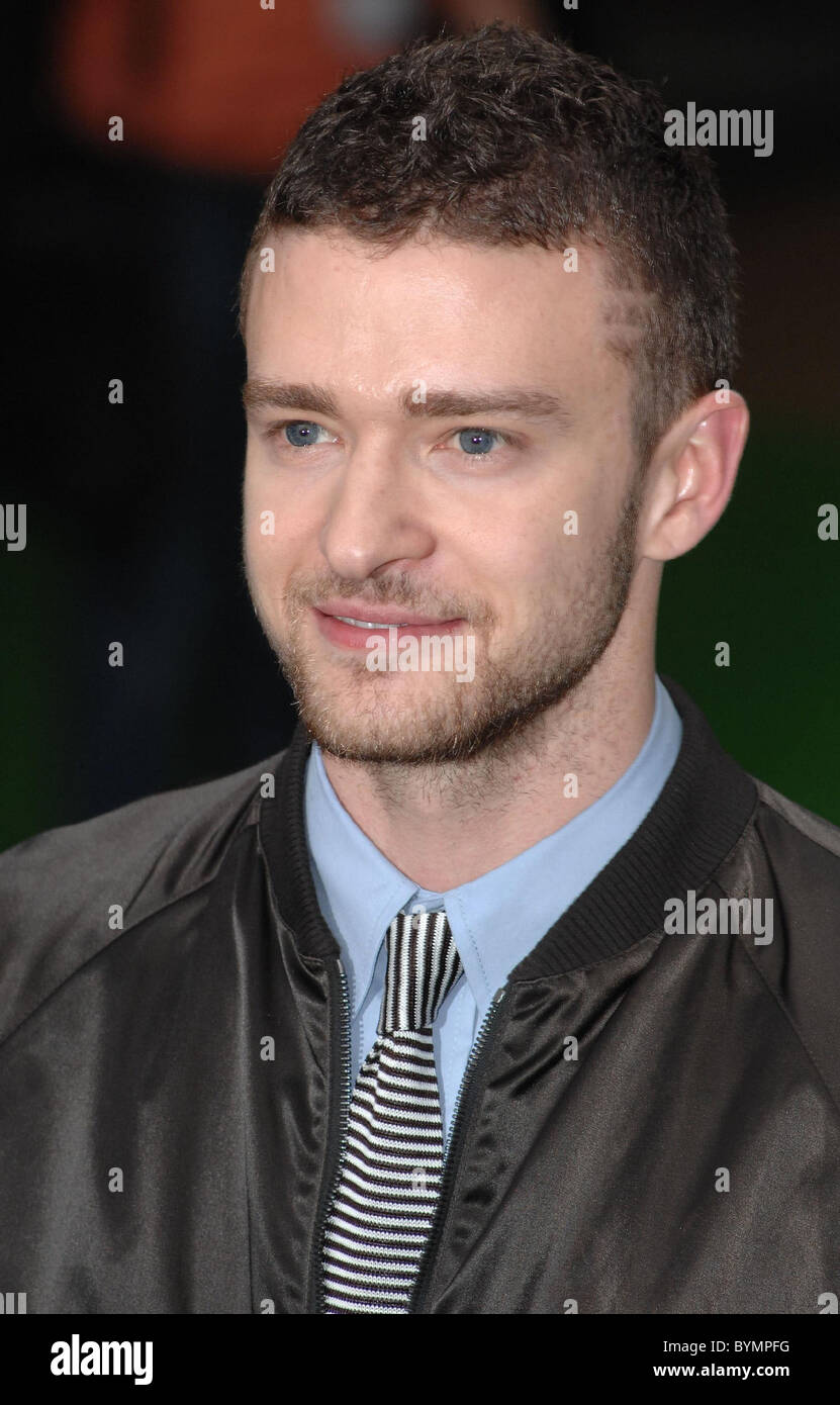 Justin Timberlake 'Shrek the Third' UK film premiere held at the Odeon ...