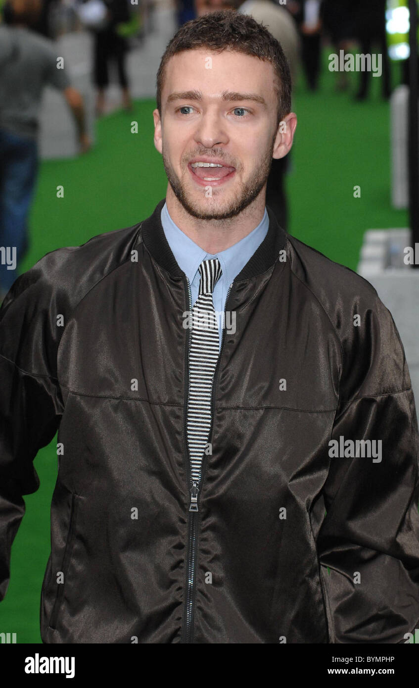Justin Timberlake 'Shrek the Third' UK film premiere held at the Odeon ...