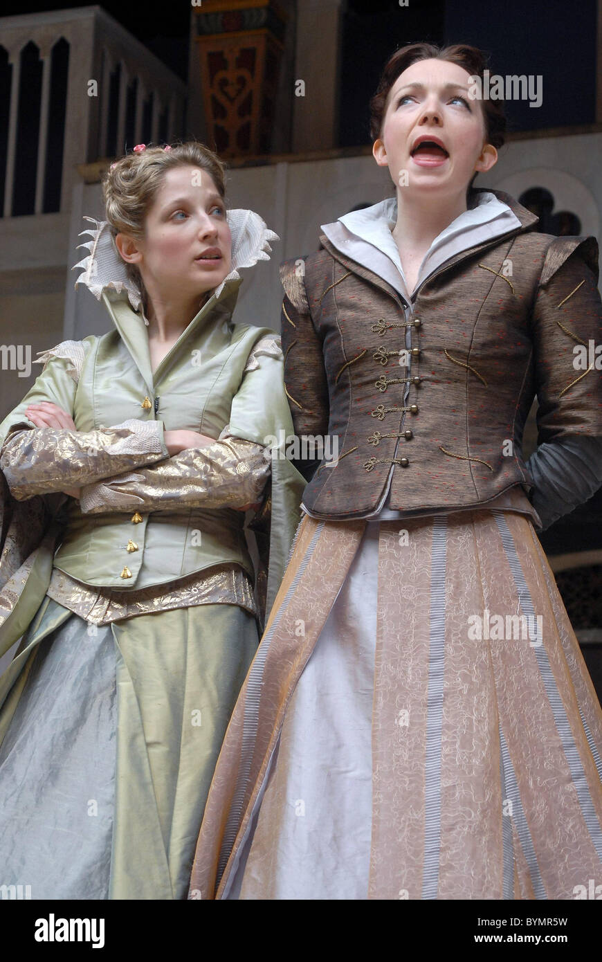 Michelle Duncan and Kirsty Besterman The Merchant Of Venice photocall ...