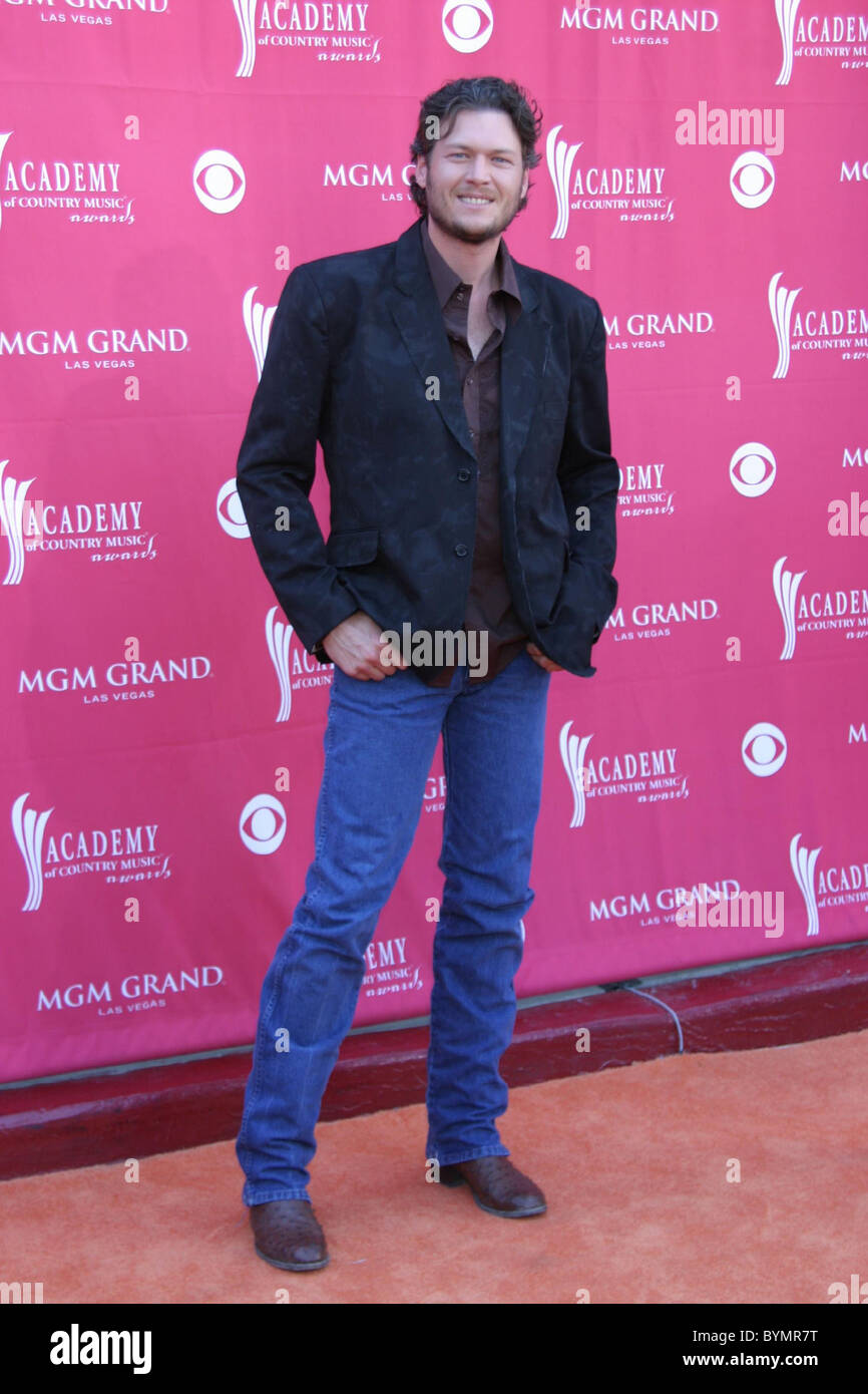 Blake Shelton Academy of Country Music Awards MGM Grand Garden Arena ...