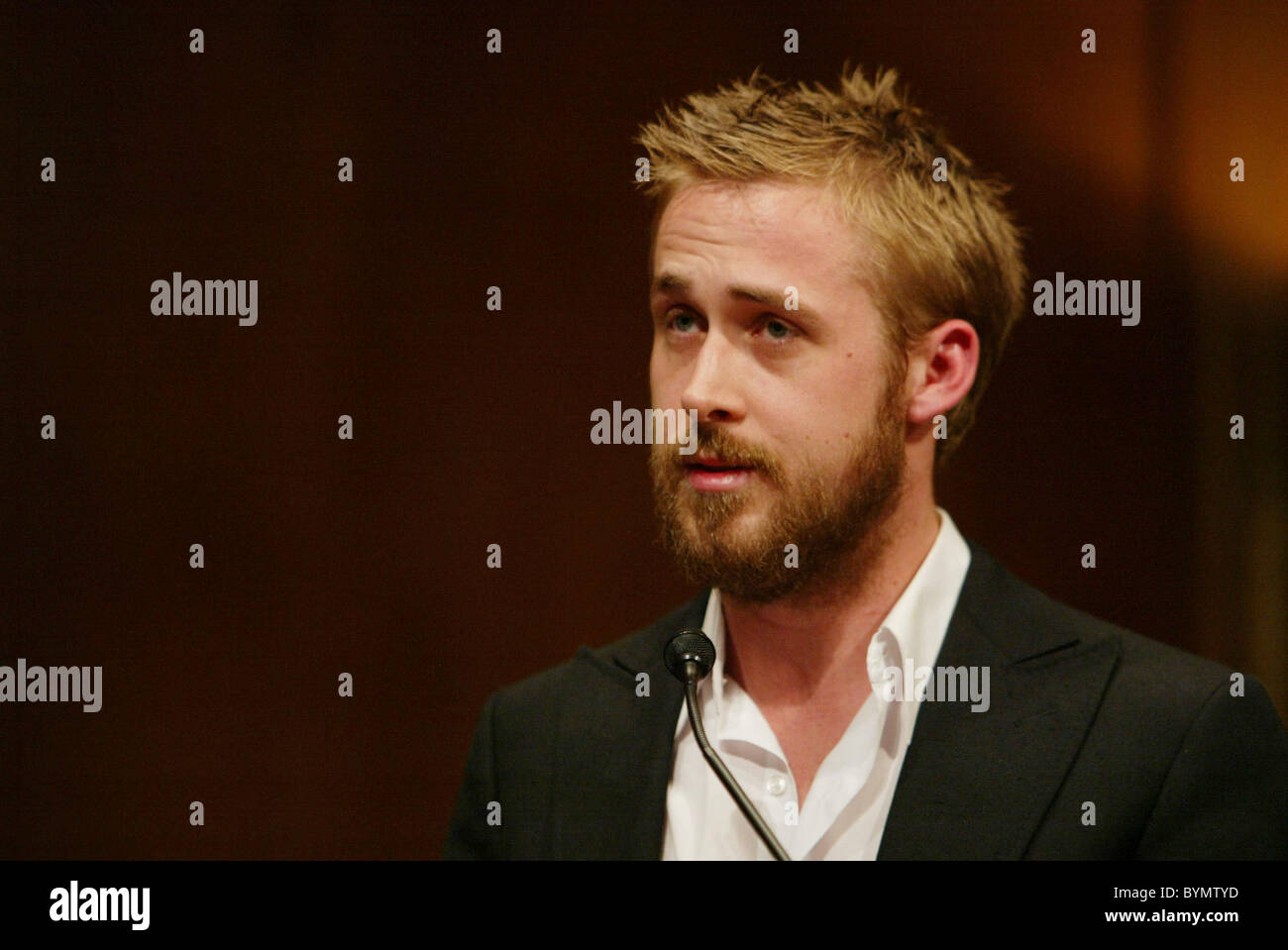 Ryan Gosling speaks at 'The Way Forward in Northern Uganda' held at The ...