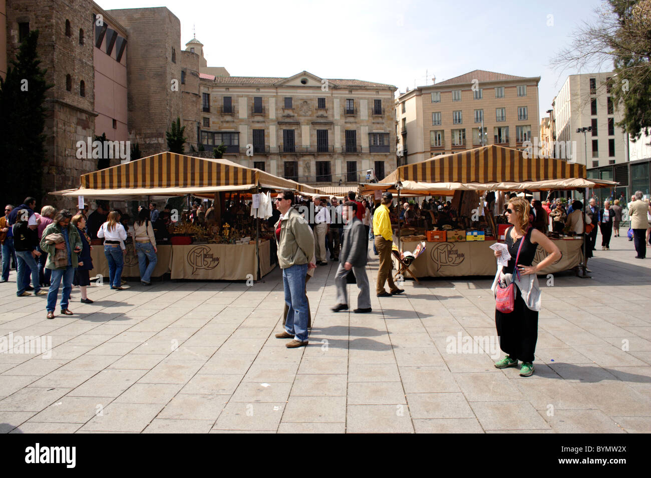 Plaça de la seu barcelona hi-res stock photography and images - Alamy