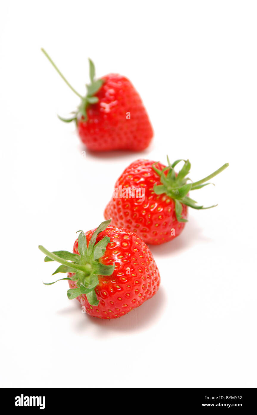 Photography of strawberries Cut Out Stock Images & Pictures - Alamy