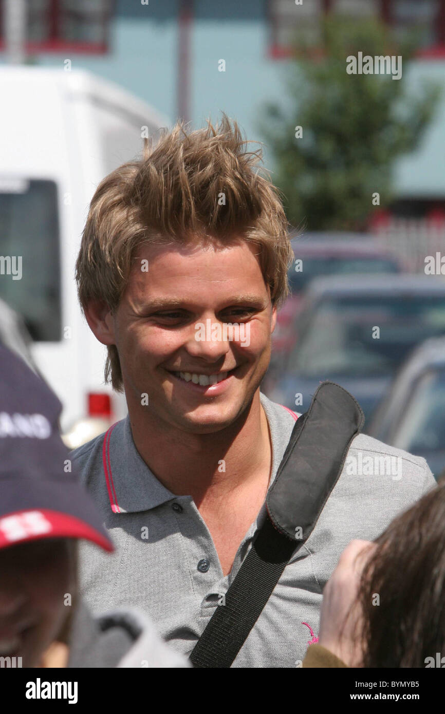 Jeff Brazier Music Industry Soccer Six held at West Ham United Football ...