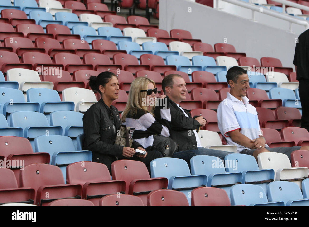 Kate Moss, brother Nick Moss and friends Music Industry Soccer Six held ...